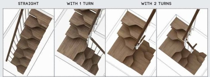 Mini Space Saving Staircase